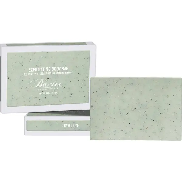 BAXTER OF CALIFORNIA Cedarwood & Oakmoss Essence Exfoliating Body Bar - No Color
