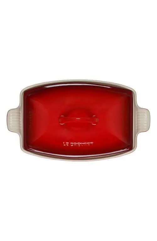 LE CREUSET Heritage Stoneware Deep Covered Baker - Cerise