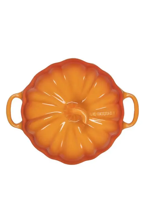 LE CREUSET Figural Pumpkin Mini Baking Dish - Persimmon