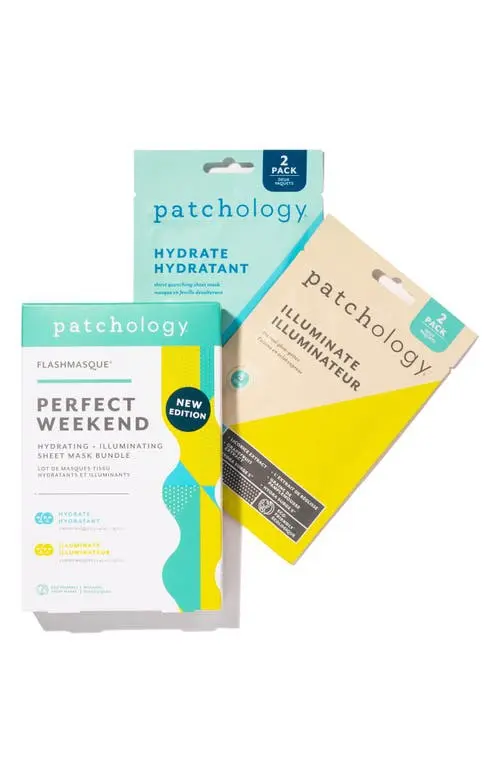 PATCHOLOGY Perfect Weekend Hydrating & Illuminating Sheet Mask Duo Set - None