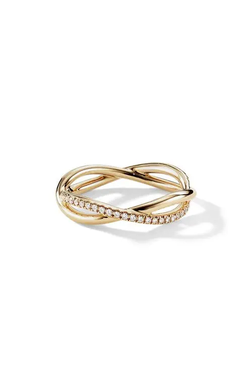 David Yurman Dy Lanai Band Ring - Gold