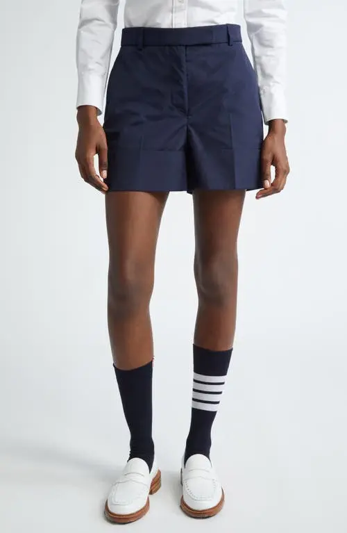 Thom Browne Wool & Cashmere Tailored Shorts