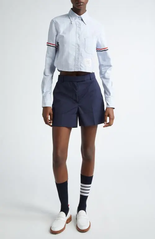 Thom Browne Wool & Cashmere Tailored Shorts