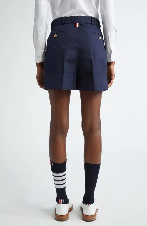 Thom Browne Wool & Cashmere Tailored Shorts
