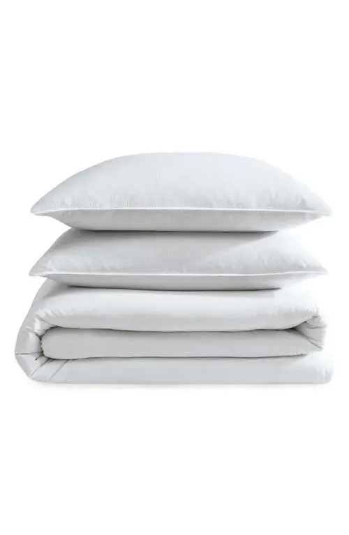 Calvin Klein Soft Linen Blend Duvet Cover & Shams Set
