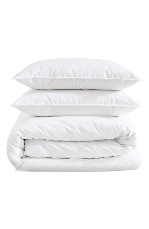 Calvin Klein Washed Percale Comforter & Shams Set - White
