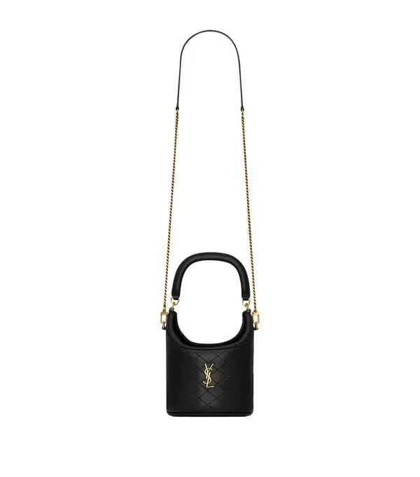 Saint Laurent Gaby Bucket Bag - Black