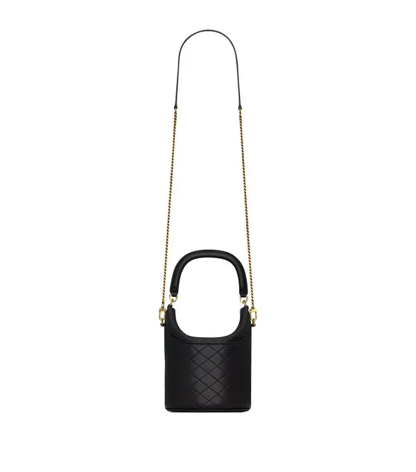 Saint Laurent Gaby Bucket Bag - Black