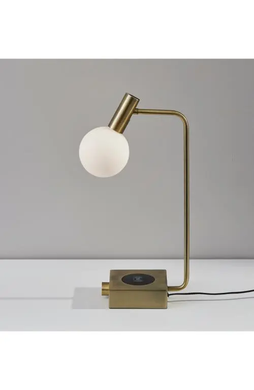 ADESSO Windsor Charge Led Desk Lamp