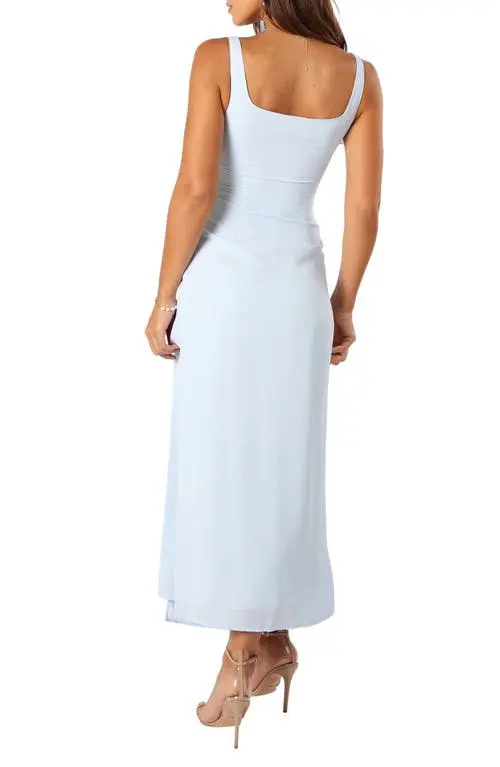 PETAL & PUP Nadea Wrap Sheath Dress