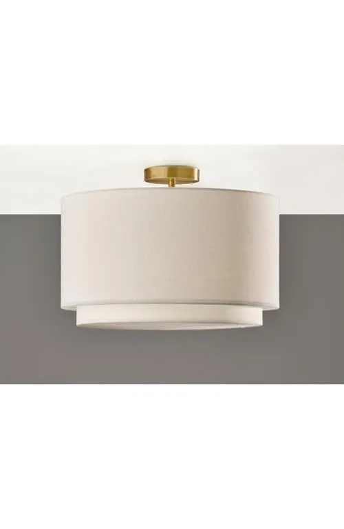 ADESSO Finley Flush Mount Ceiling Light Fixture