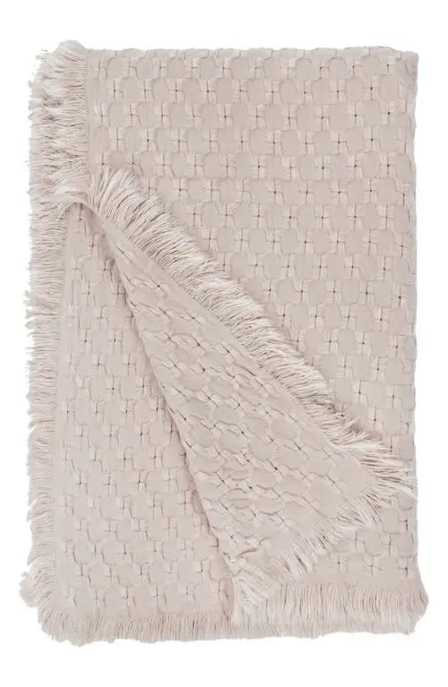 POM POM AT HOME Delphine Throw Blanket - Blush