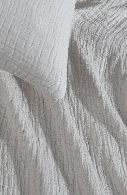 Calvin Klein Textured Cotton Duvet & Shams Set