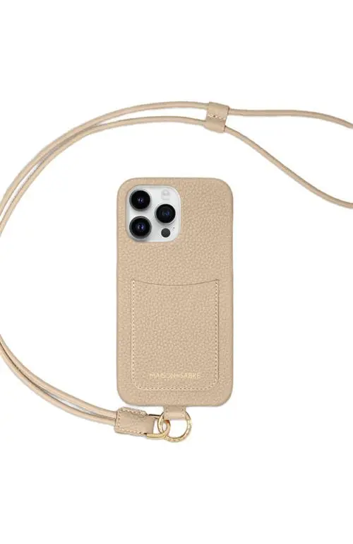 MAISON DE SABRE Sling Phone Case - Saharan Nude