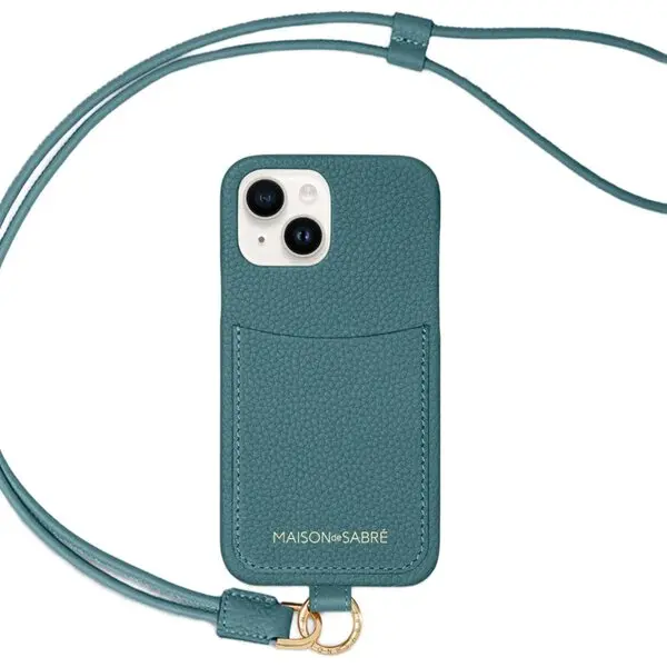 MAISON DE SABRE Sling Phone Case - Bondi Blue