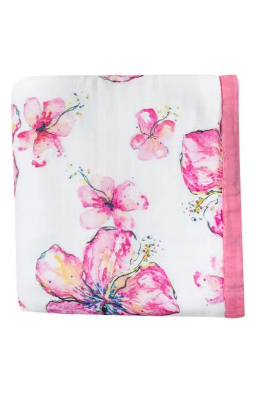 COCO MOON Hibiscus Quilt - Pink