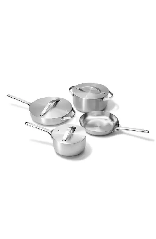 CARAWAY 7-piece Cookware Set - Stainless Steel