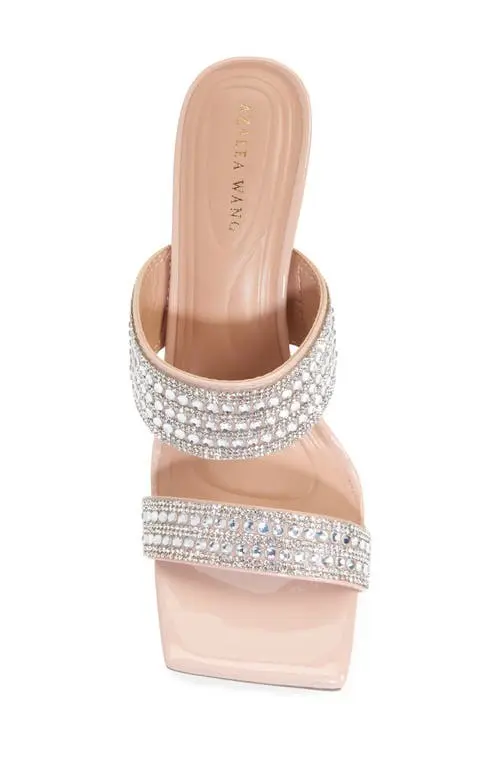 AZALEA WANG Yonah Square Toe Sandal