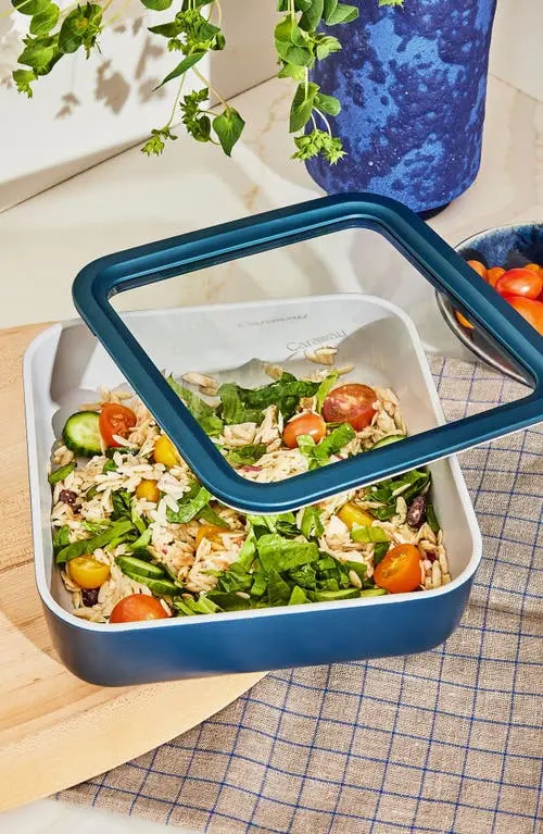 CARAWAY 10-cup Glass Food Storage Container - Mist