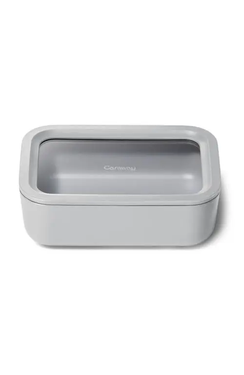 CARAWAY 6.6-cup Glass Food Storage Container - Gray