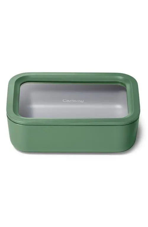 CARAWAY 6.6-cup Glass Food Storage Container - Sage