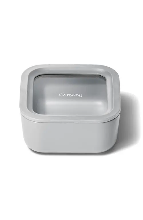 CARAWAY 4.4-cup Glass Food Storage Container - Gray