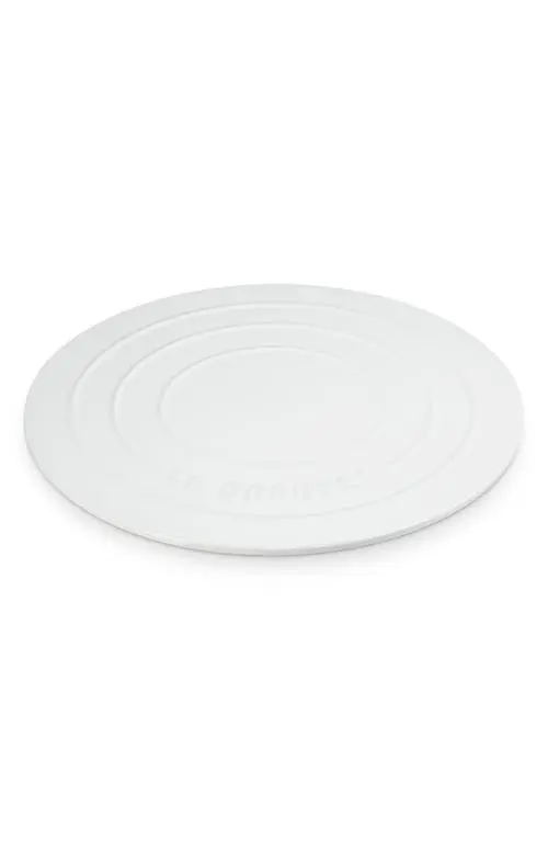 LE CREUSET Round Pizza Stone - White