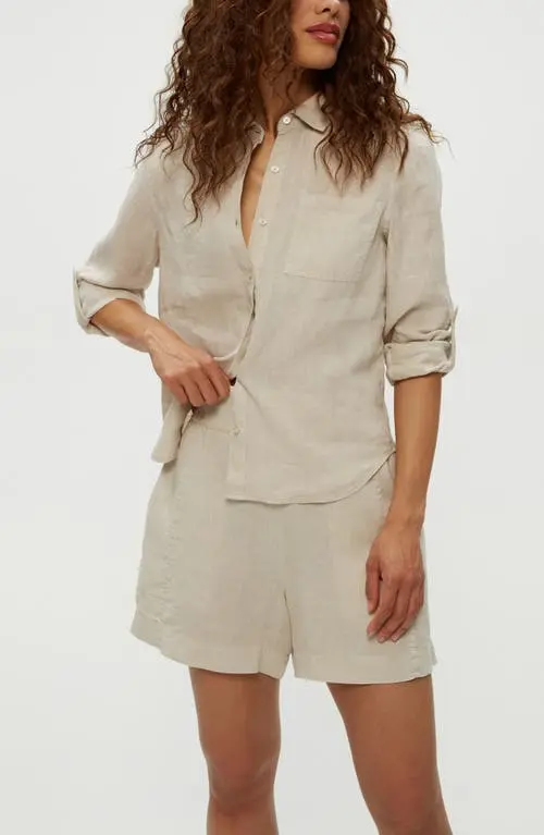 Michael Stars Mavis Linen Shorts