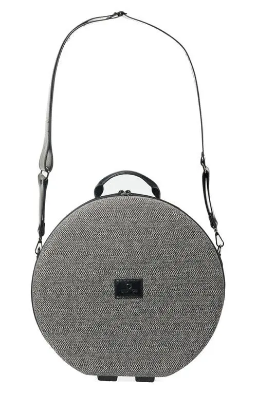 Brixton Wide Brim Hat Travel Case - Grey/ Black