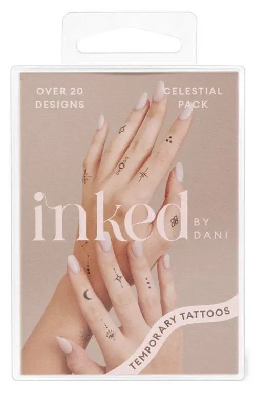 INKED BY DANI Celestial Temporary Tattoos