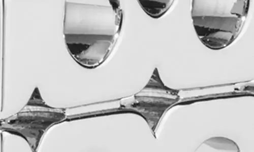 Tory Burch Icon Hidden Hoop Earrings - Light Silver