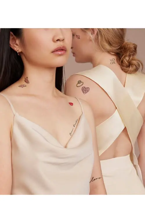 INKED BY DANI Bachelorette Babe Temporary Tattoos - Multi