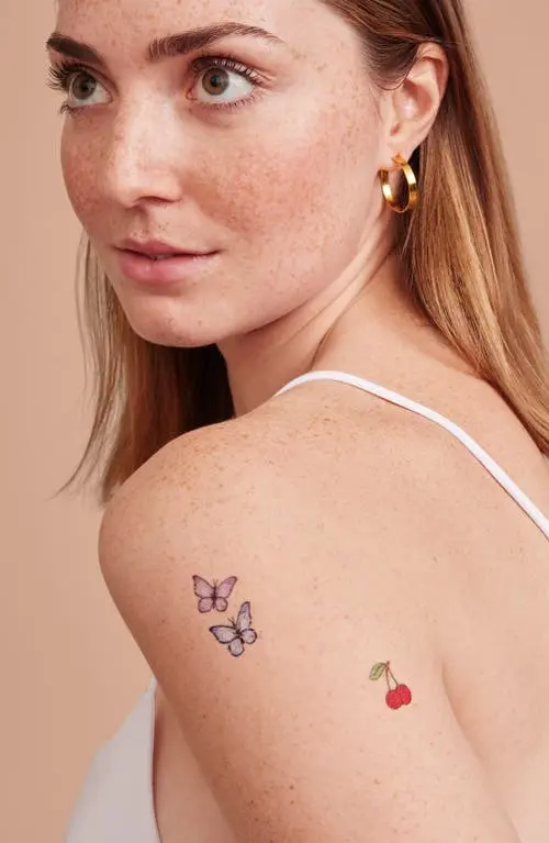 INKED BY DANI Retro Little Temporary Tattoos - Multi