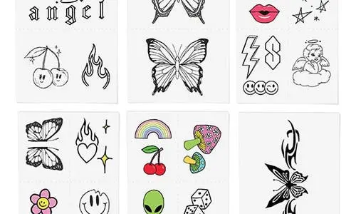 INKED BY DANI Y2k Nostalgia Temporary Tattoos