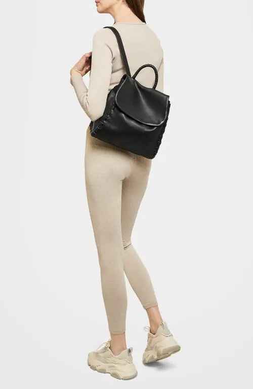 Aimee Zen Leather Backpack In Black - 30% Off | Editorialist