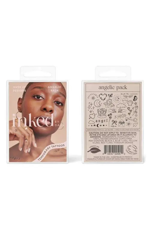 INKED BY DANI Angelic Temporary Tattoos