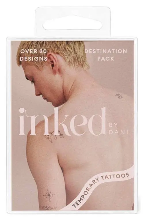INKED BY DANI Destination Temporary Tattoos