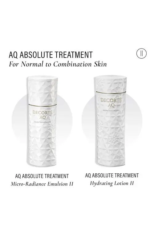 DECORTE Aq Absolute Treatment Micro-radiance Emulsion Ii - Regular