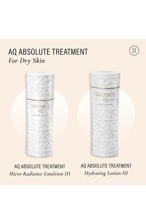 DECORTE Aq Absolute Treatment Micro-radiance Emulsion Iii - Regular