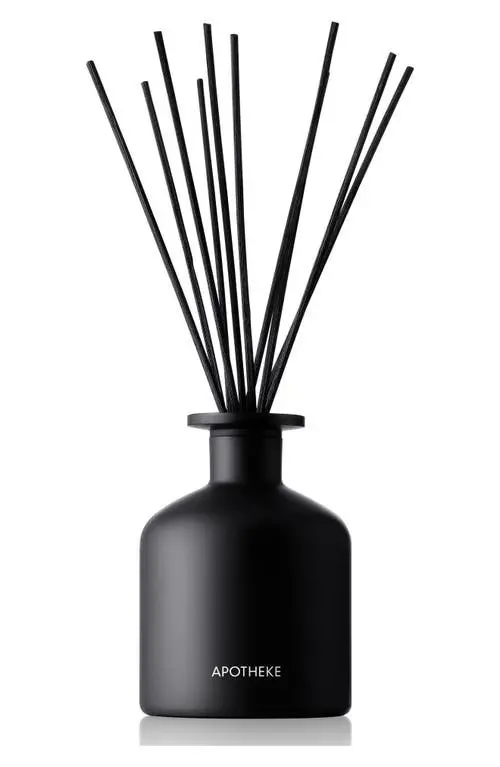 APOTHEKE Charcoal Rouge Reed Diffuser - Black