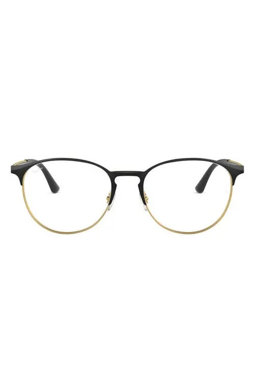 Ray-ban Phantos Optical Glasses - Gold Black