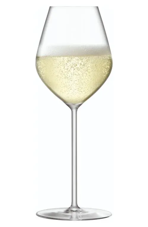 LSA Borough Set Of 4 Tulip Champagne Glasses