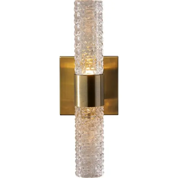 ADESSO Harriet Led Wall Lamp - Antique Brass
