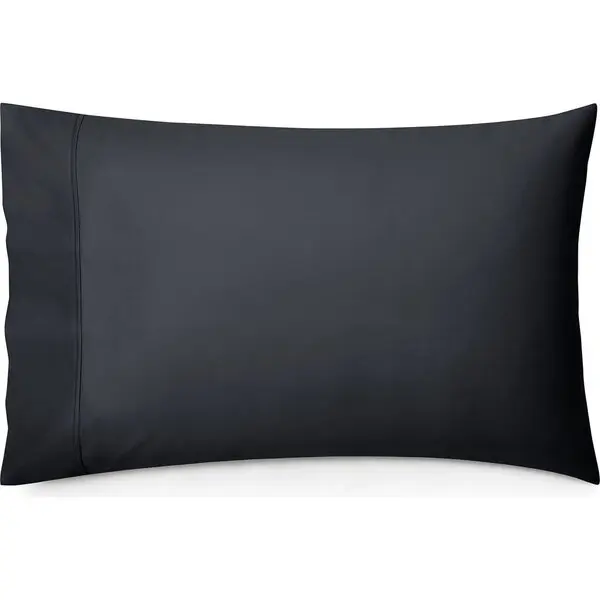 Dkny Set Of 2 Luxe Egyptian Cotton 700 Thread Count Pillowcases - Black