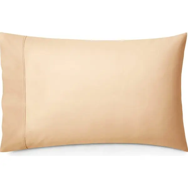 Dkny Set Of 2 Luxe Egyptian Cotton 700 Thread Count Pillowcases - Gold Dust