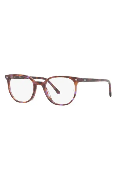 Ray-ban 50mm Irregular Elliot Eyeglasses - Violet