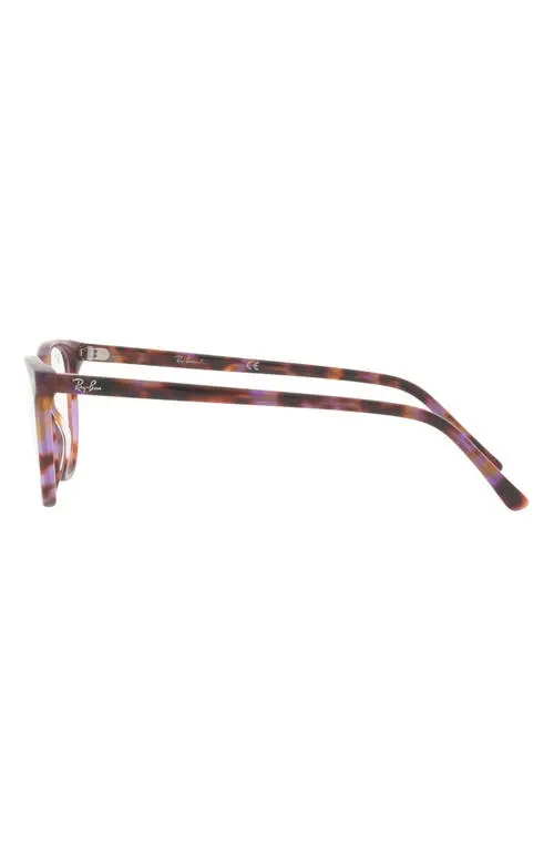 Ray-ban 50mm Irregular Elliot Eyeglasses - Violet