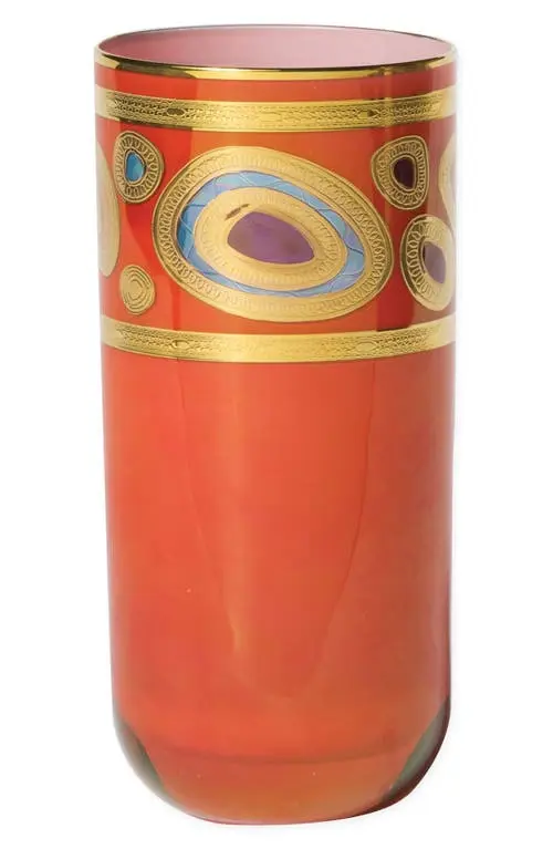 VIETRI Regalia Highball Glass - Orange