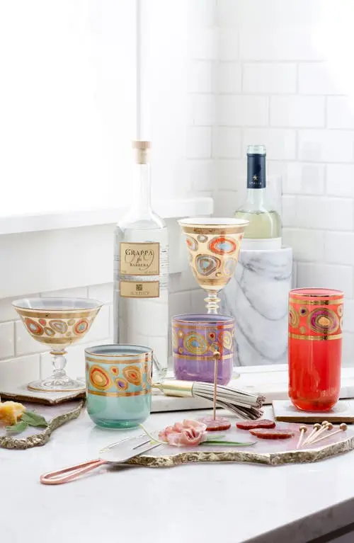 VIETRI Regalia Double Old-fashioned Glass