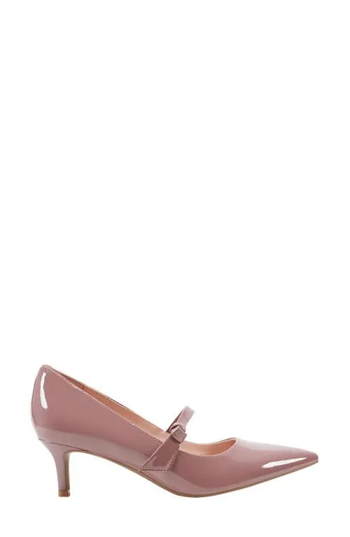 Bandolino Medley Mary Jane Kitten Heel Pumps - Medium Pink